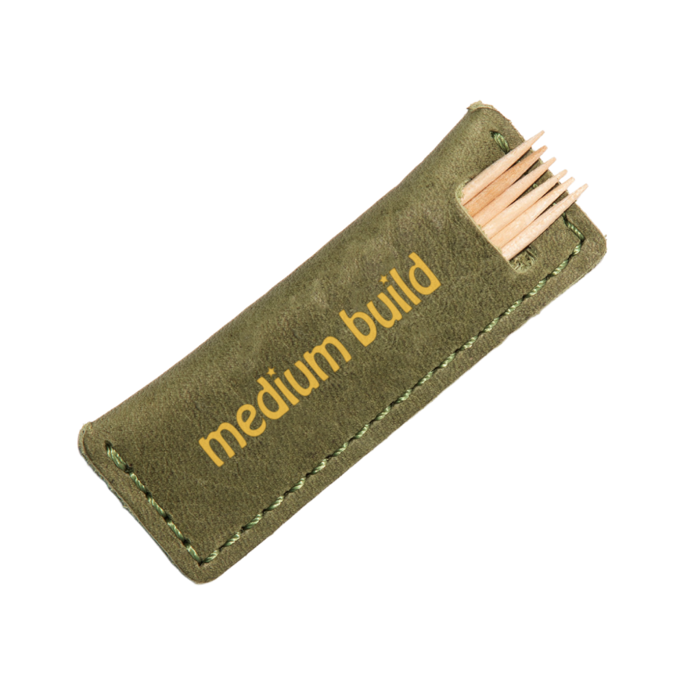 Medium Build Toothpick Holder - Medium Build Official Store